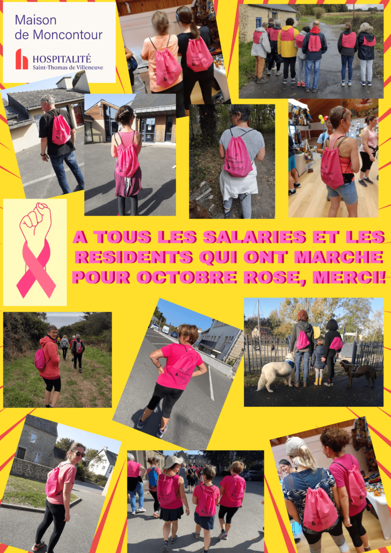 Octobre Rose: Merci! - Maison de Moncontour