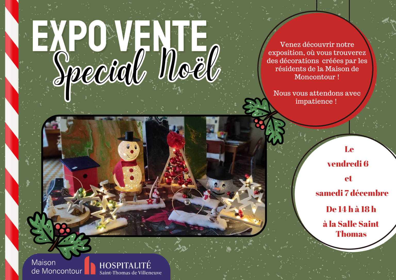 Expo-vente des réalisations des habitants de la Maison les 6 et 7 ...